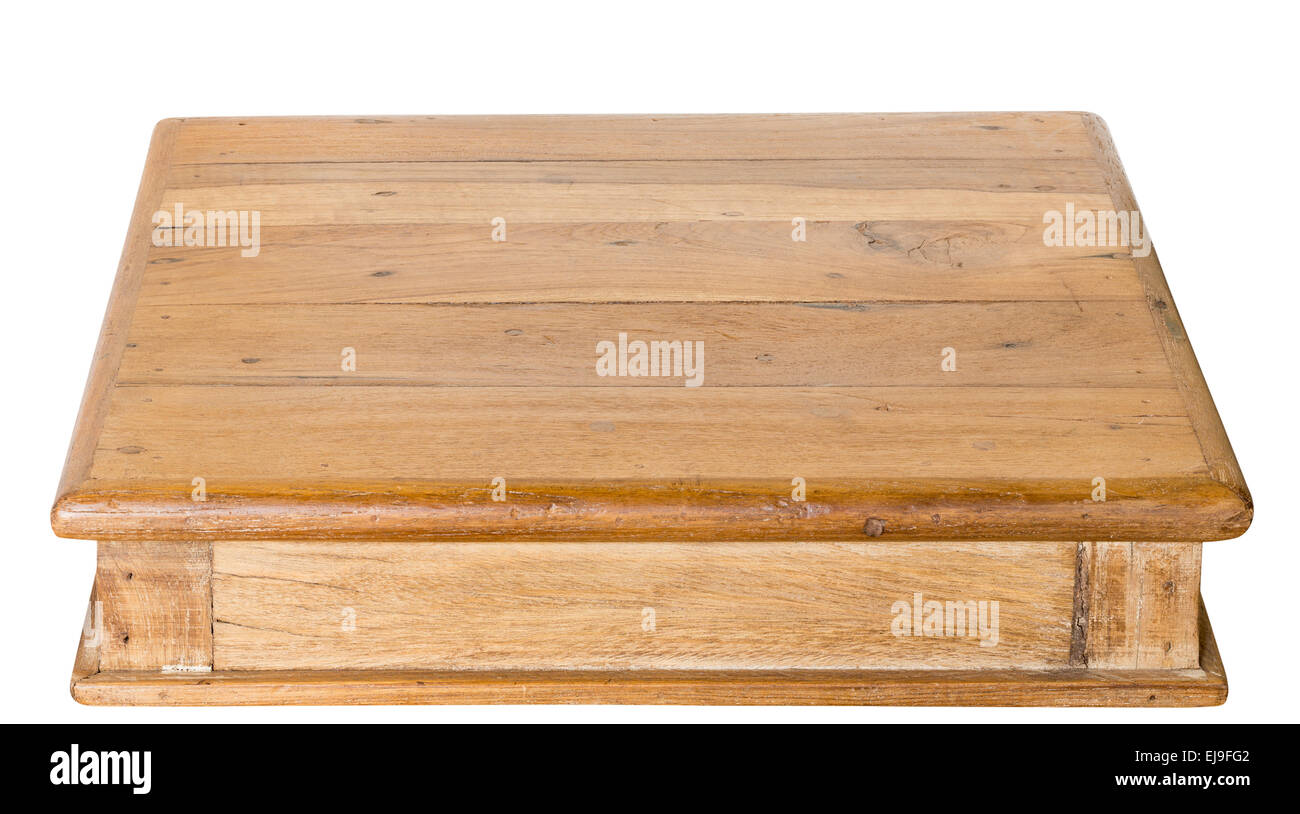 Old artisan table made from worn wood Stock Photo - Alamy