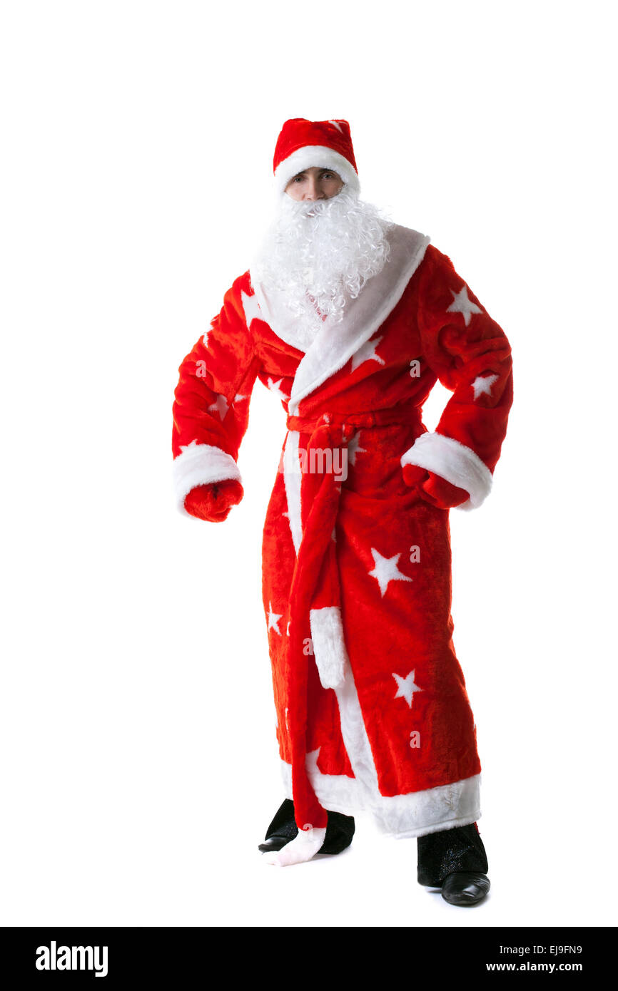 Handsome man dressed santa claus hi-res stock photography and images ...