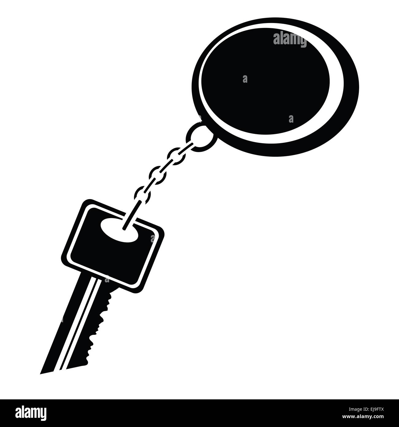 silhouette of key Stock Photo - Alamy