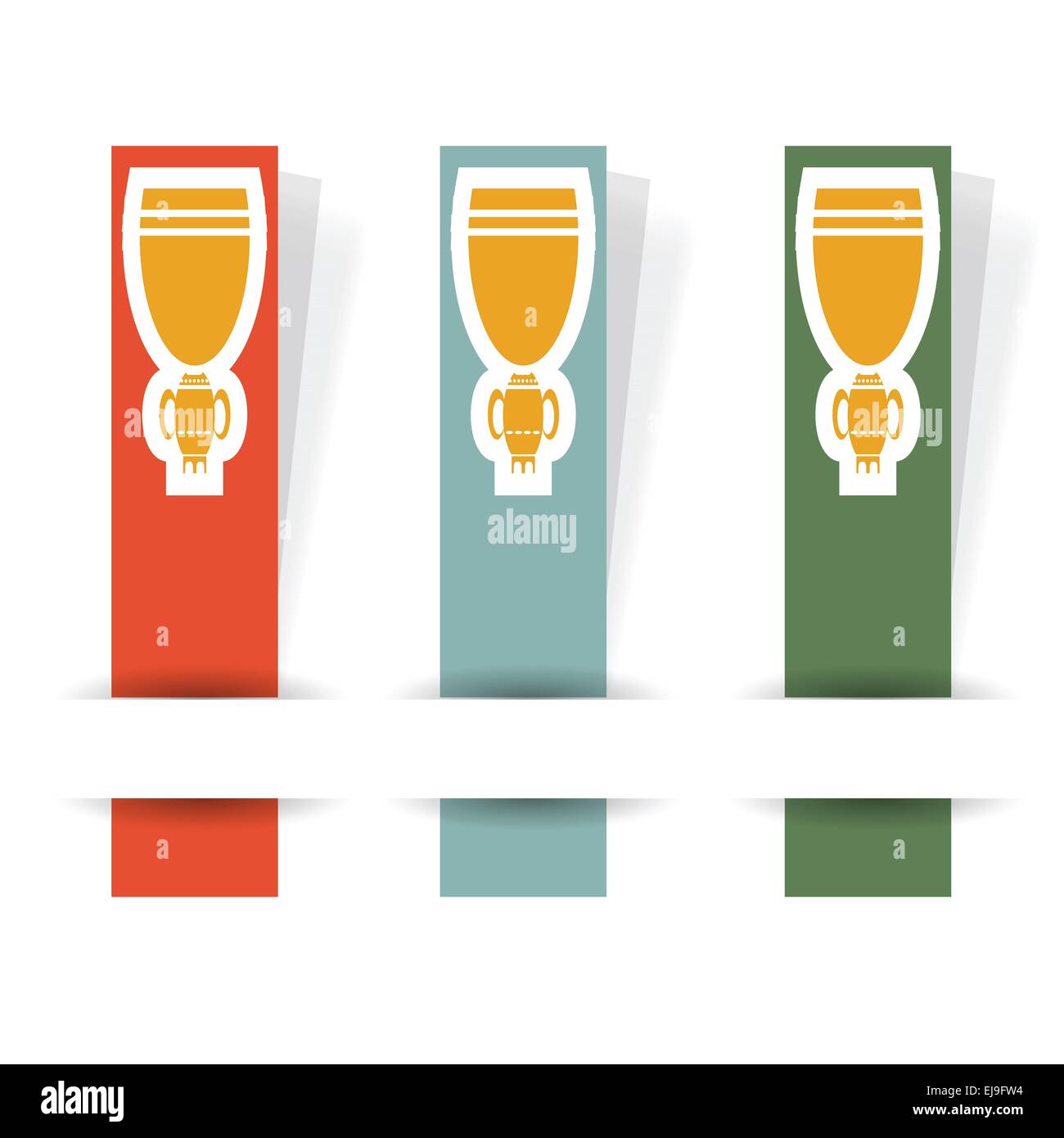 Winning cup isolated cartoon hi-res stock photography and images - Alamy