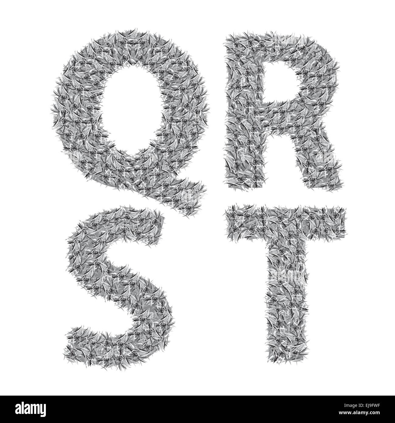 Gray letters hi-res stock photography and images - Alamy