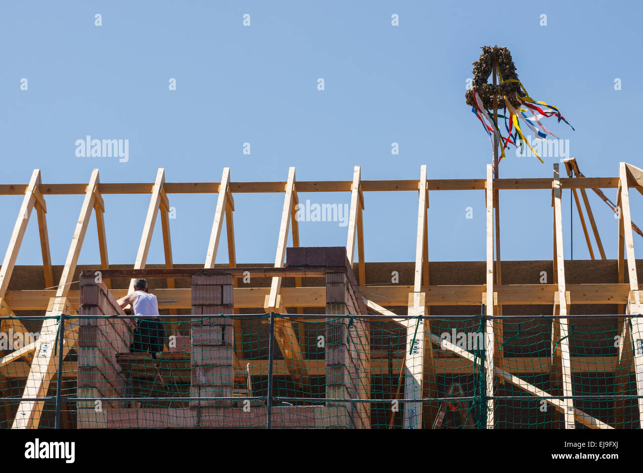 Roof topping hi-res stock photography and images - Alamy