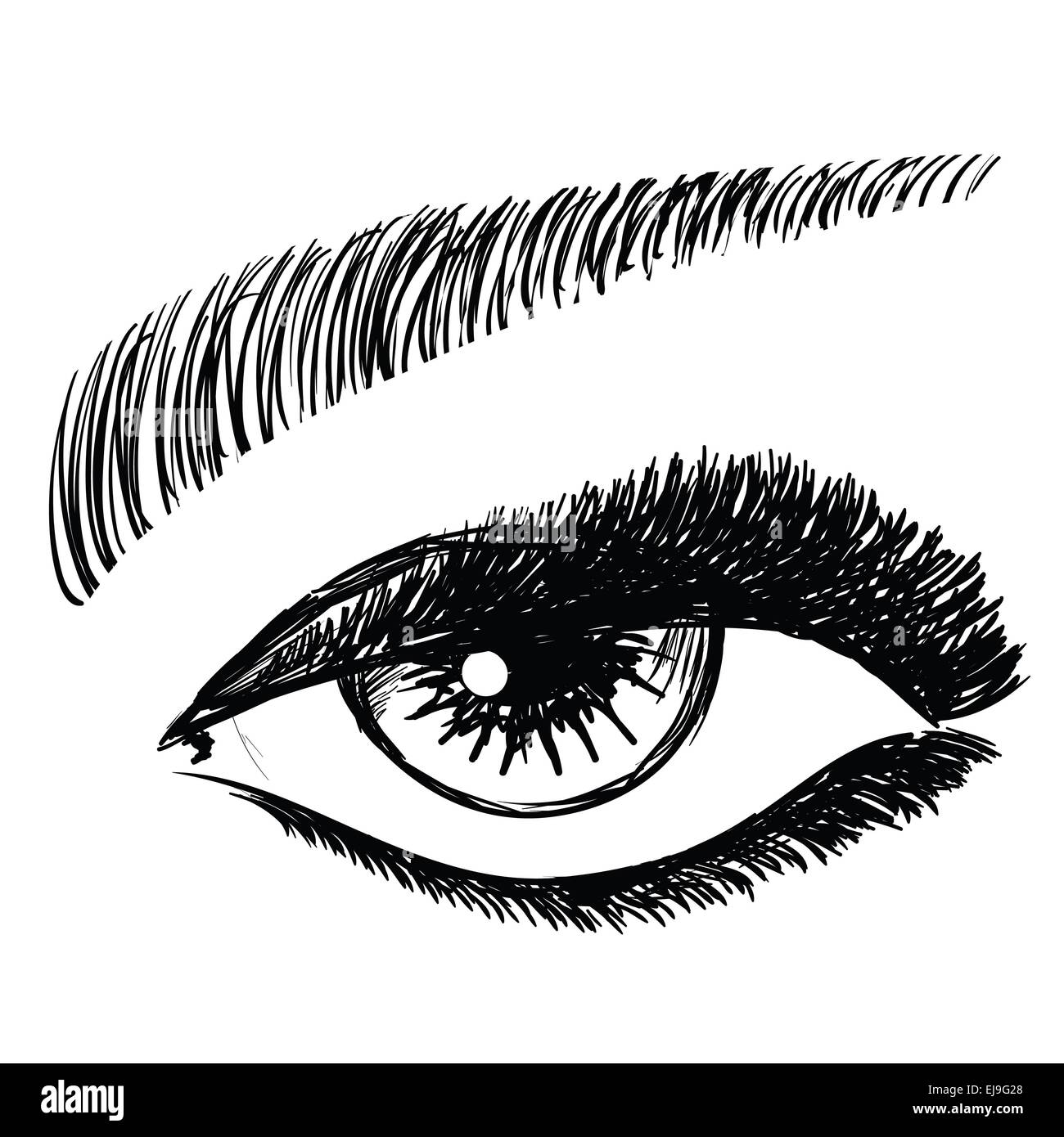 Perception eye Cut Out Stock Images & Pictures - Alamy