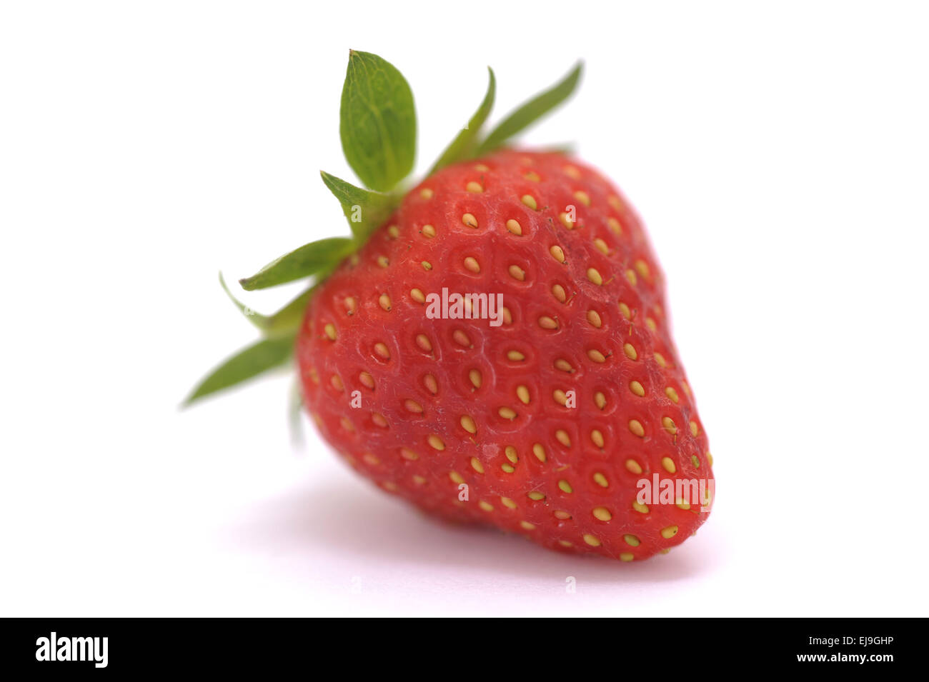 One strawberry and half cut out hi-res stock photography and images - Alamy