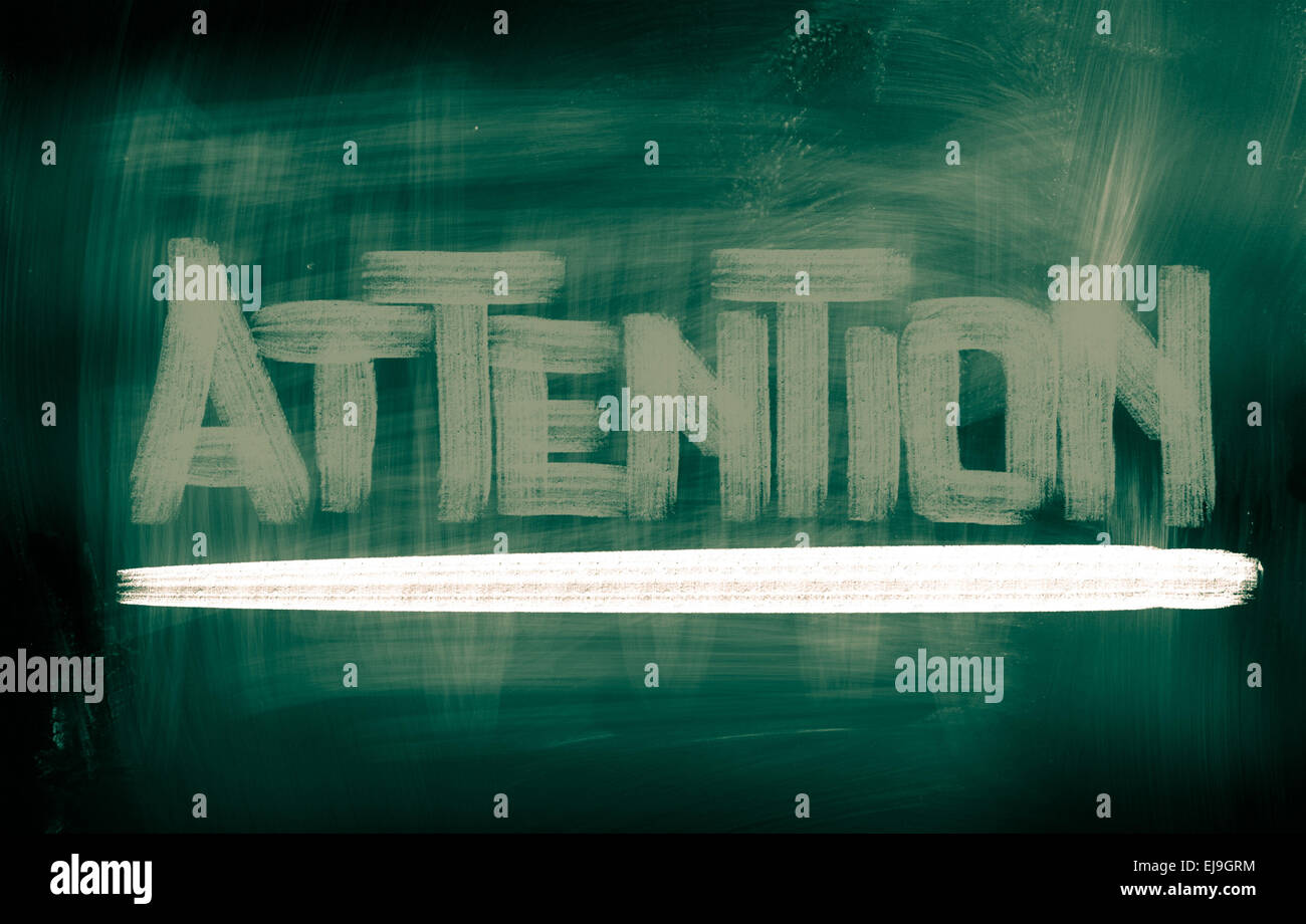 Please pay attention hi-res stock photography and images - Alamy