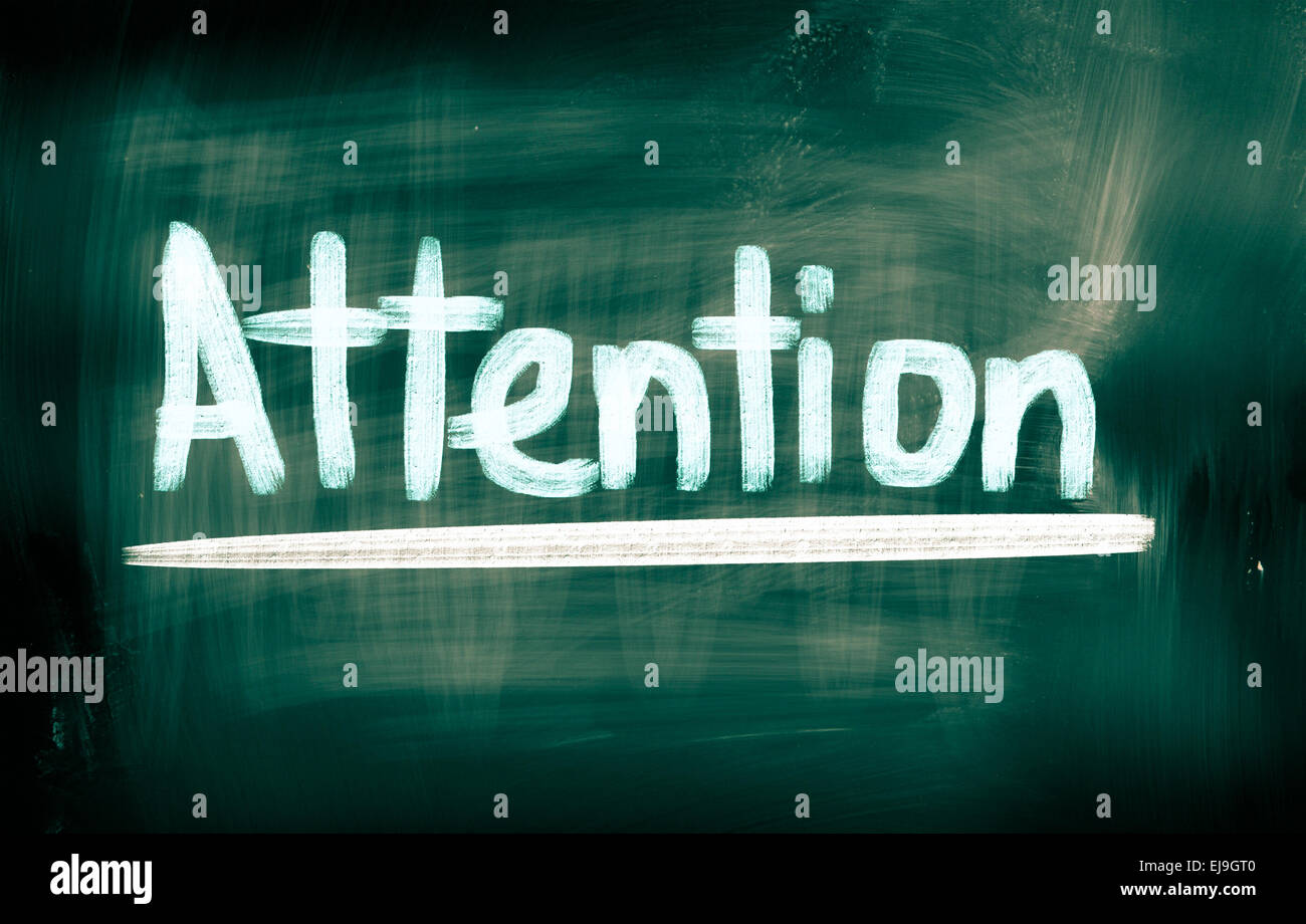 Concept attention hi-res stock photography and images - Alamy