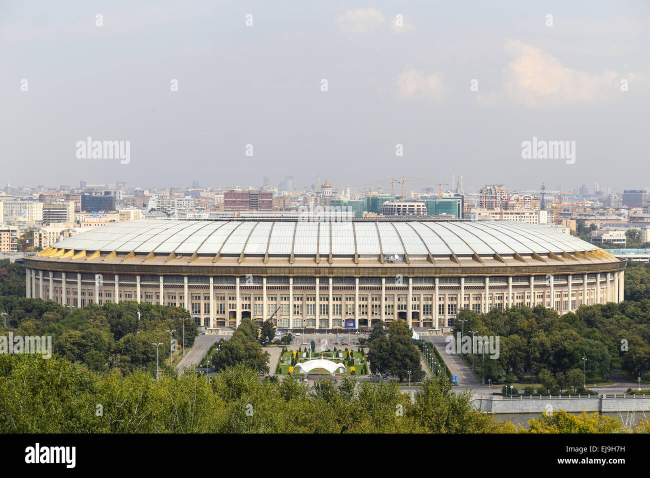 Football stadium zentralstadion stadium hi-res stock photography and ...