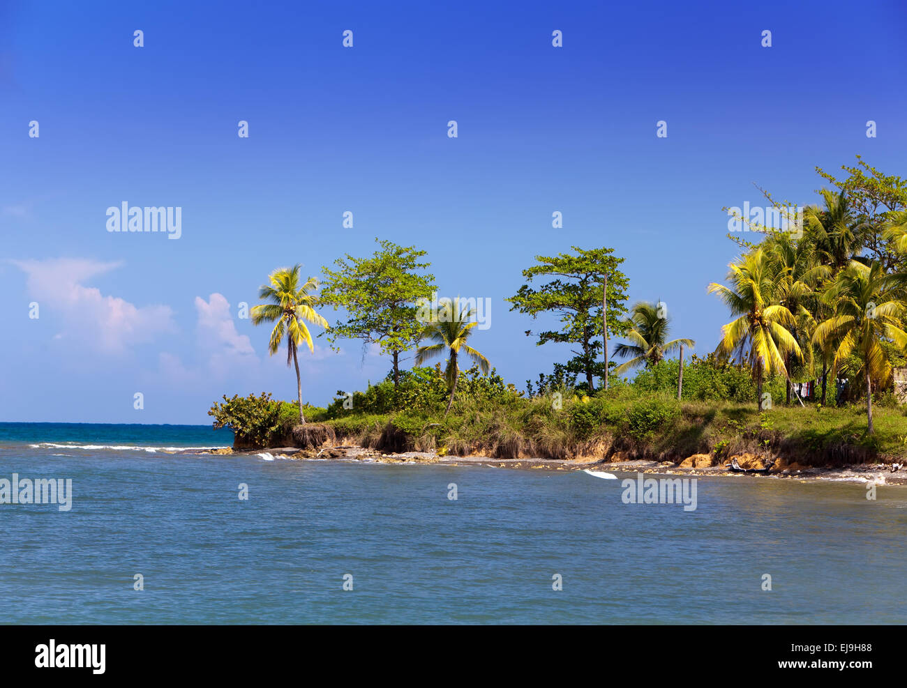 Jamaica. Sea landscape Stock Photo - Alamy