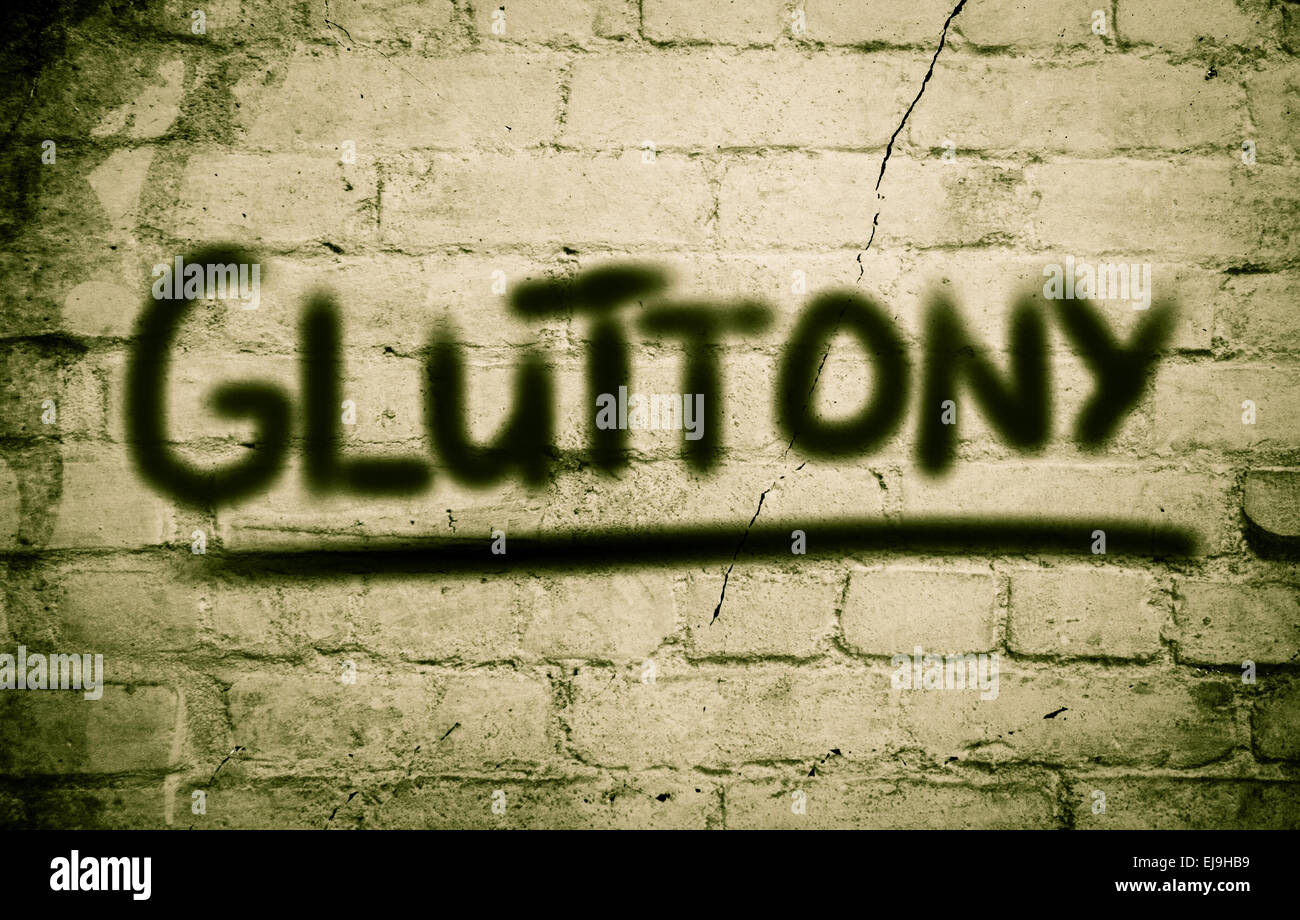 Gluttony greed hi-res stock photography and images - Alamy