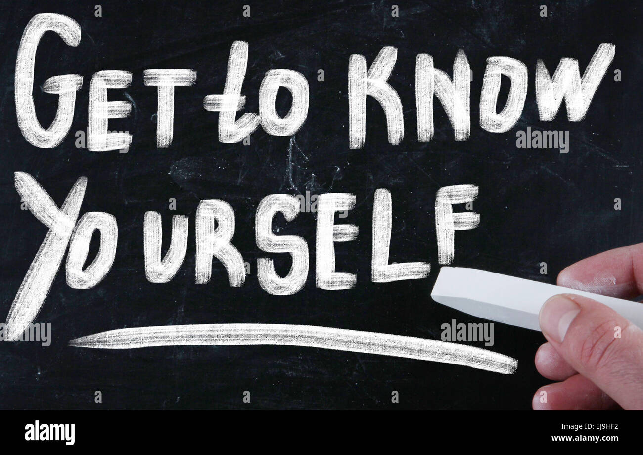 Get To Know Yourself Stock Photo Alamy Get To Know Yourself Stock Photo Alamy