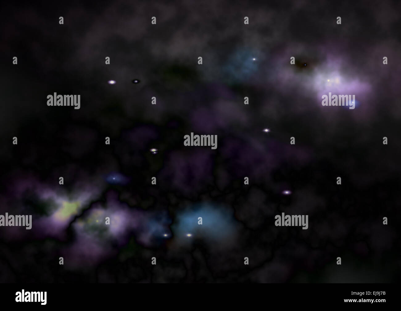 Small part of an infinite star field Stock Photo - Alamy