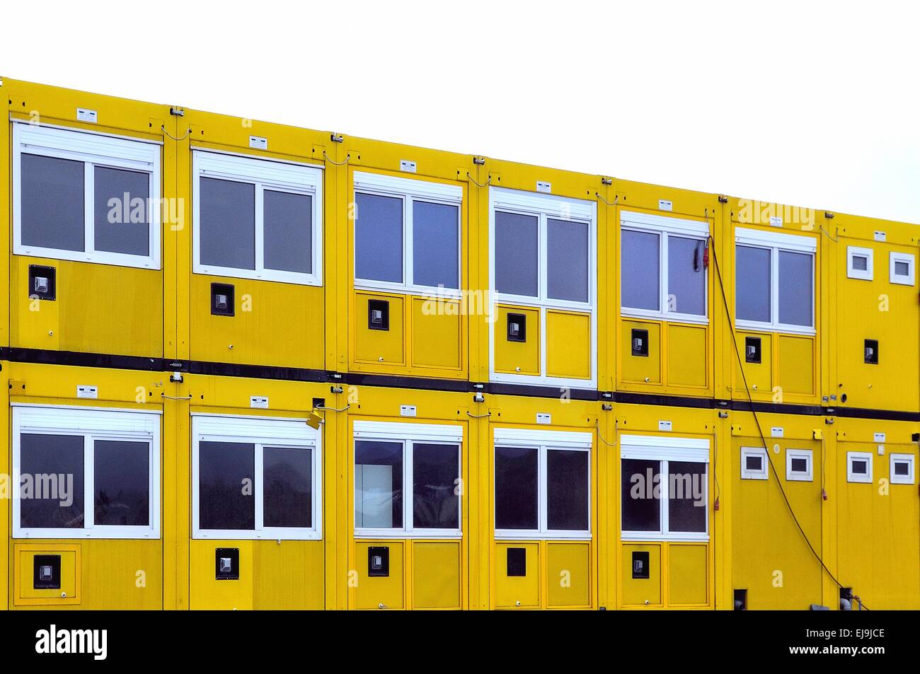 Windows living containers Stock Photo - Alamy