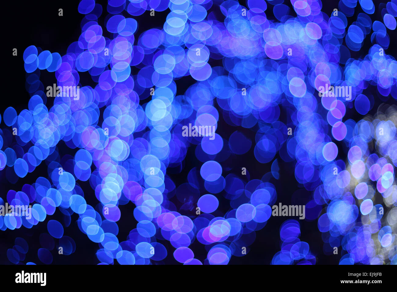 bokeh light blur of the LED lamp in the night Stock Photo - Alamy