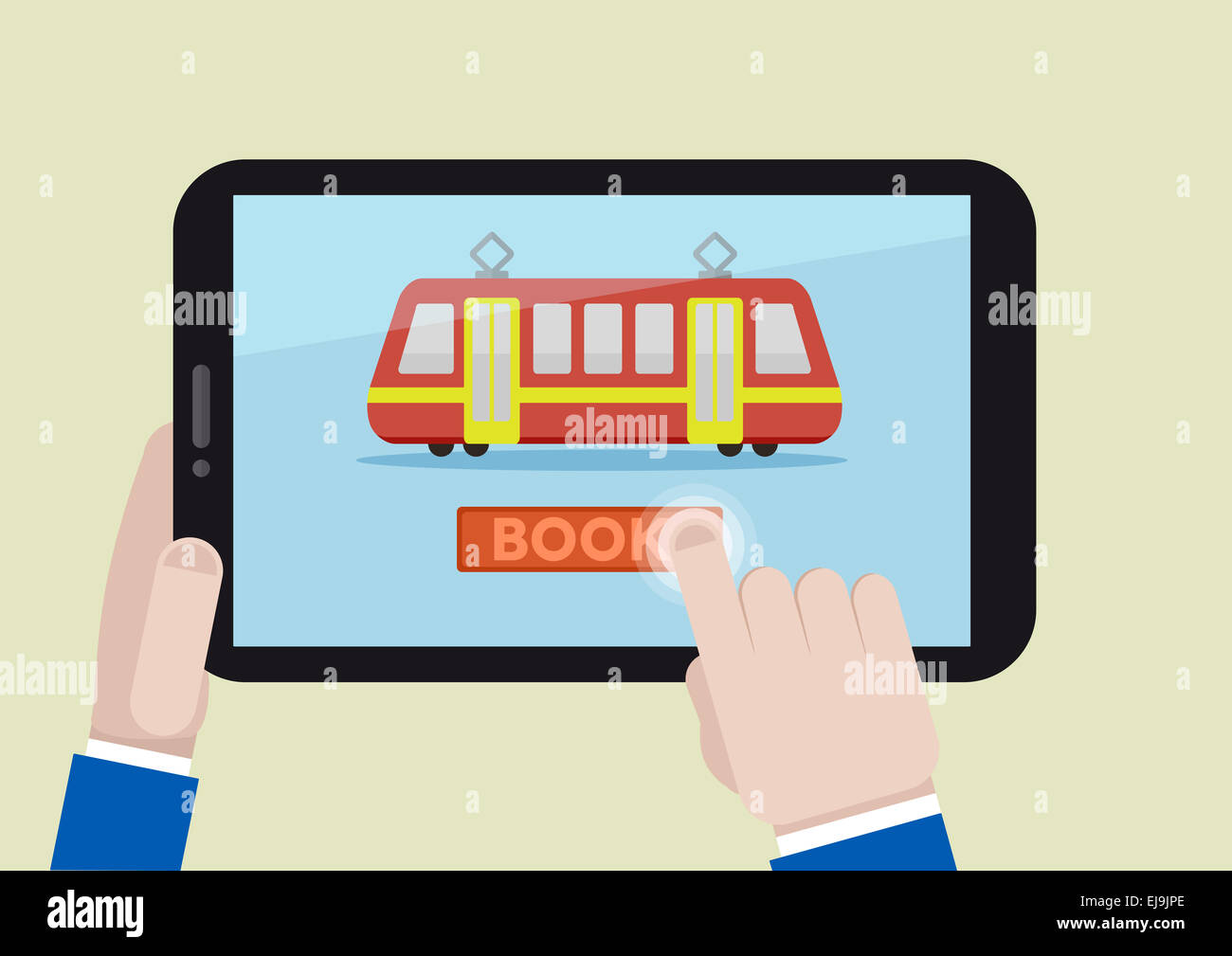 book train ticket Stock Photo - Alamy