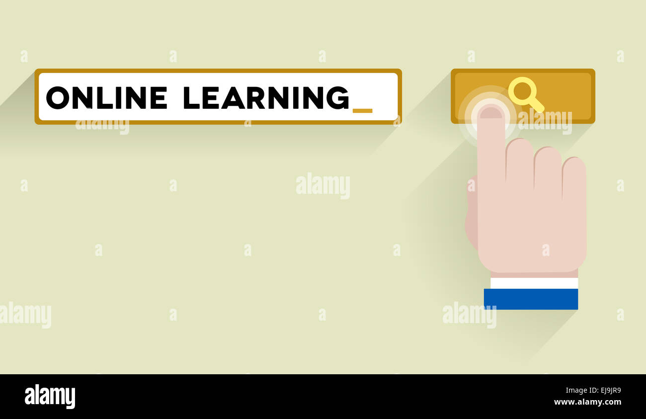 search online learning Stock Photo - Alamy