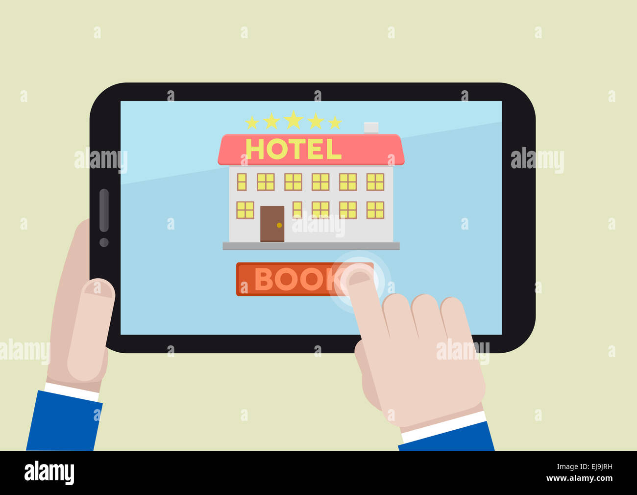 book hotel room Stock Photo - Alamy