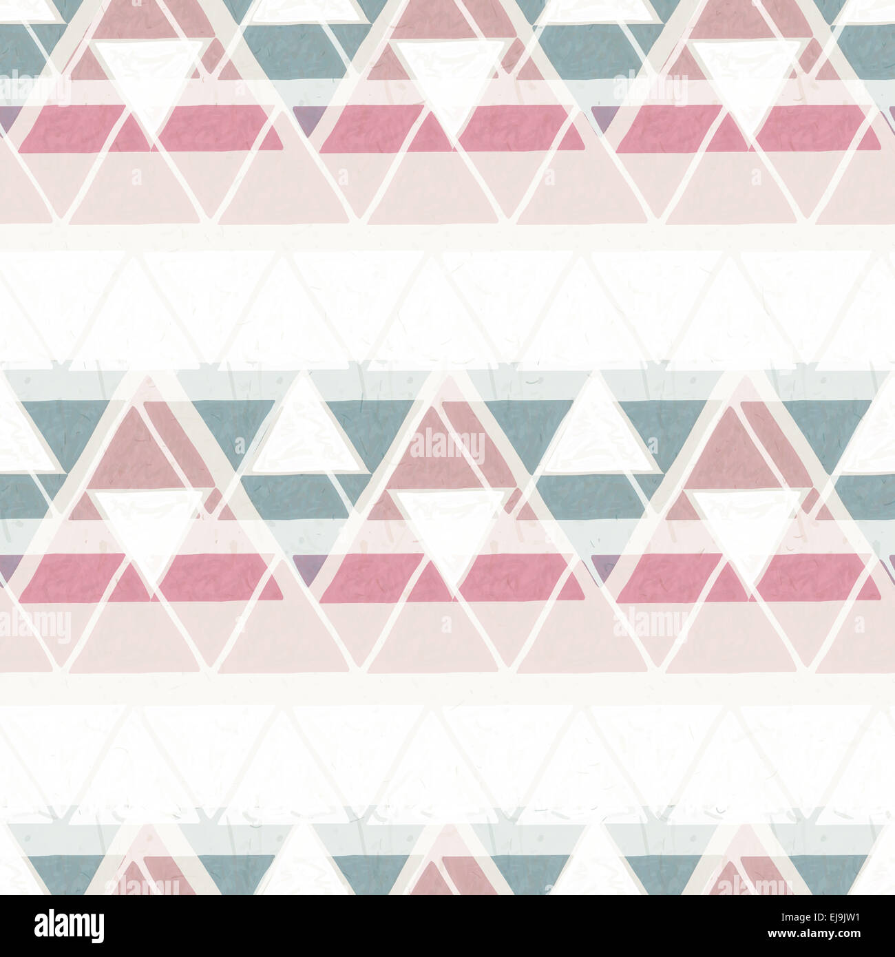 seamless hand drawn geometric pattern Stock Photo - Alamy