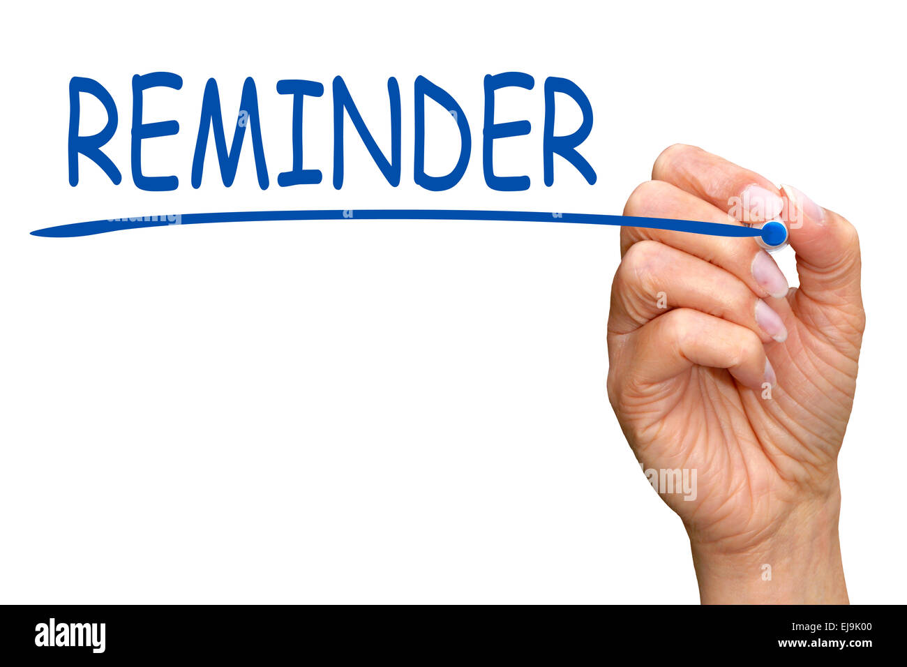 Reminder important memo memory notice Cut Out Stock Images & Pictures ...