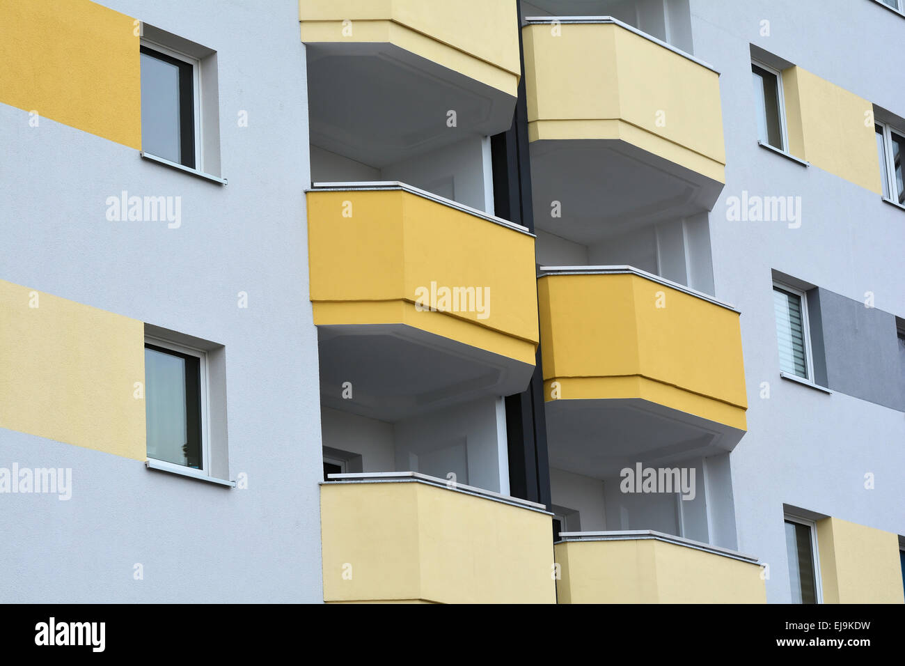 facade and balcony Stock Photo - Alamy