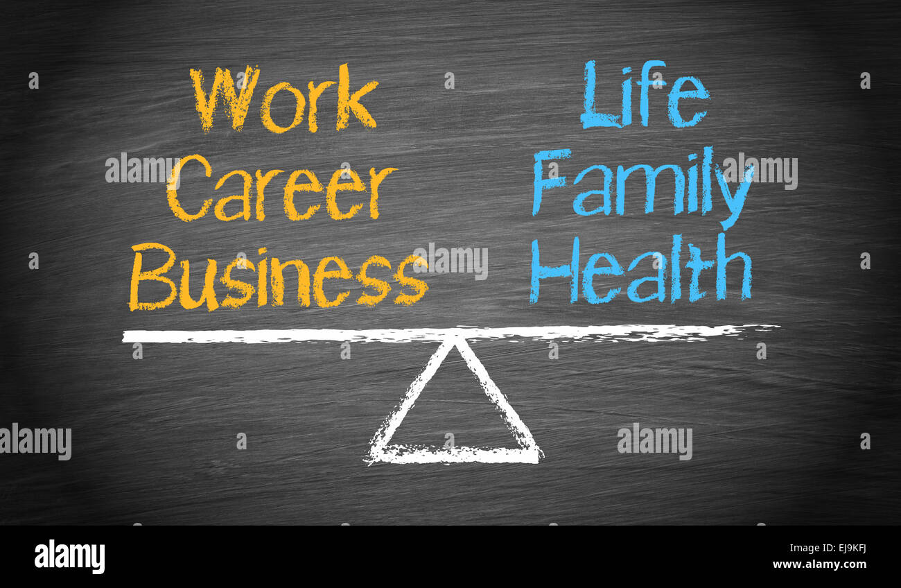 Work Life Balance Stock Photo - Alamy