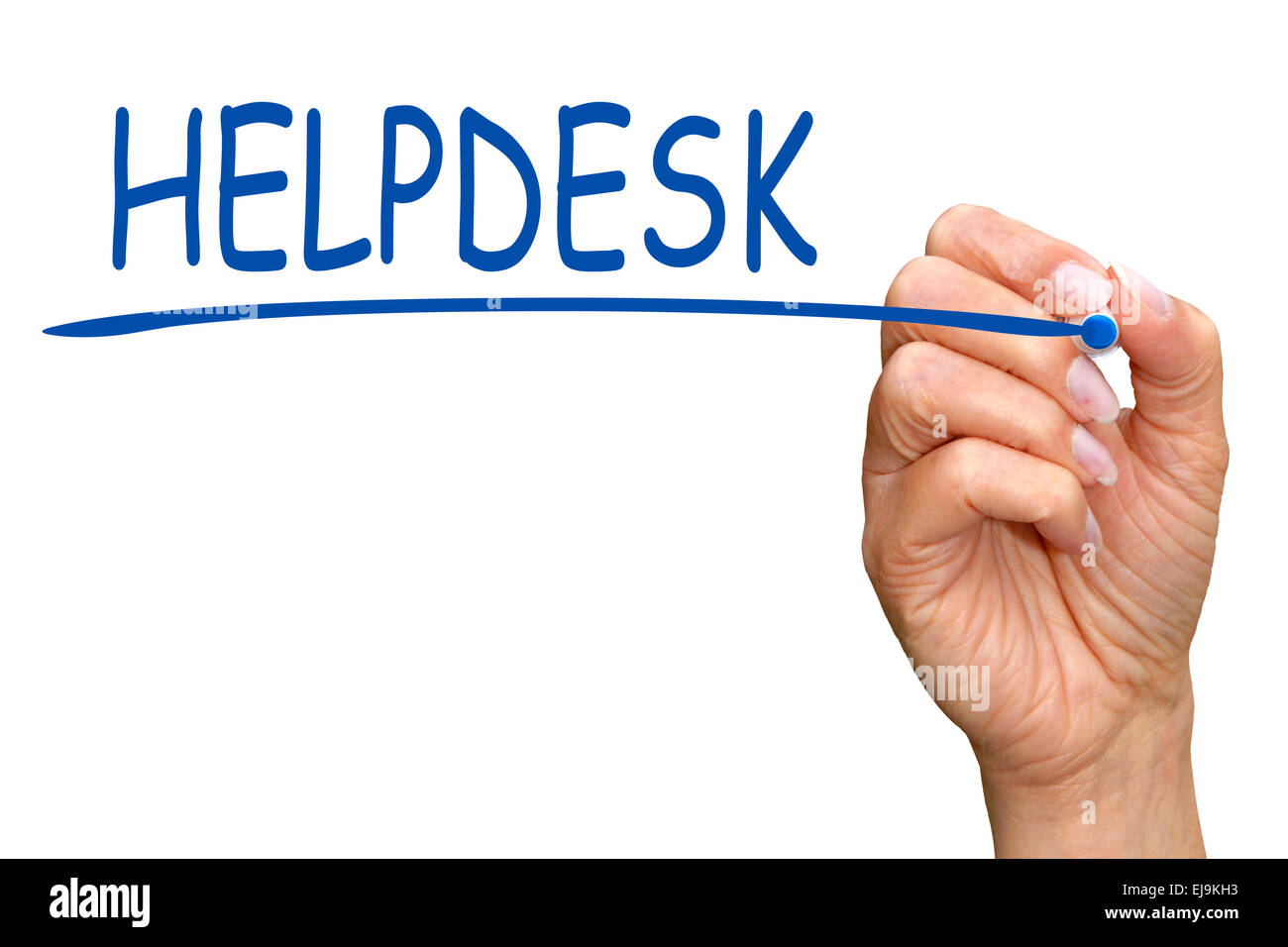Helpdesk - Customer Support Stock Photo - Alamy