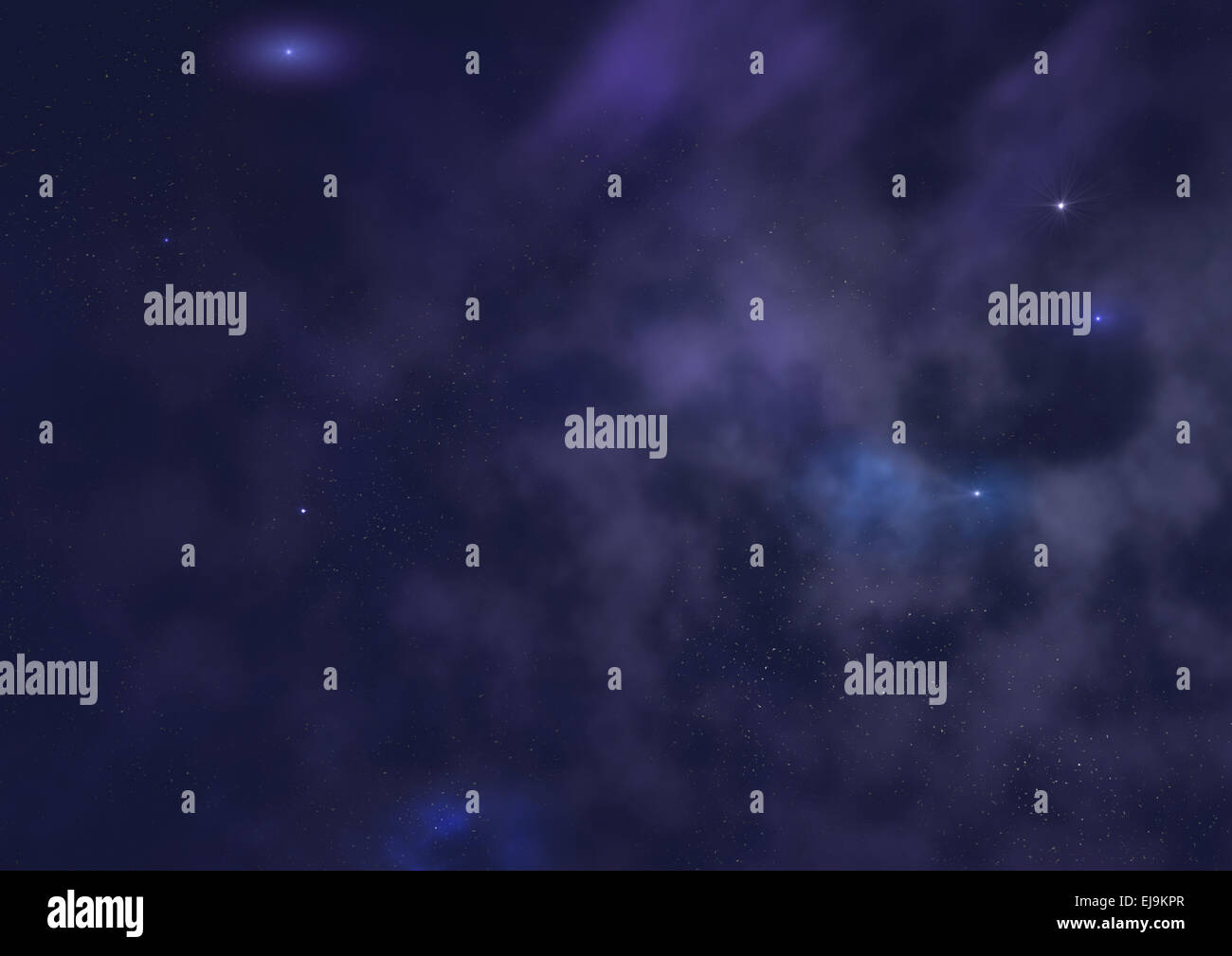 Being shone nebula Stock Photo - Alamy