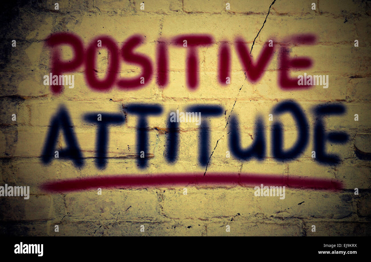 Positive Attitude Concept Stock Photo - Alamy Positive Attitude Concept Stock Photo - Alamy