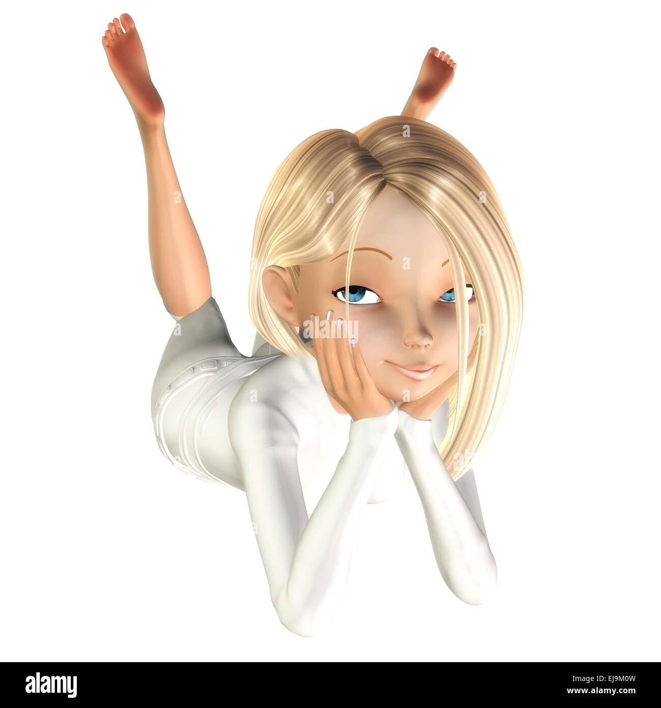 Frau comic hi-res stock photography and images - Alamy