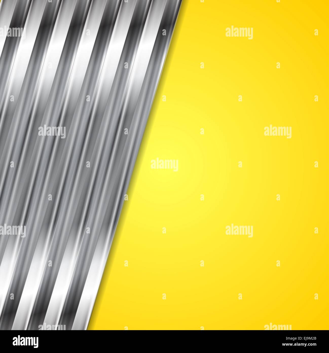 Abstract yellow and metallic background Stock Photo - Alamy