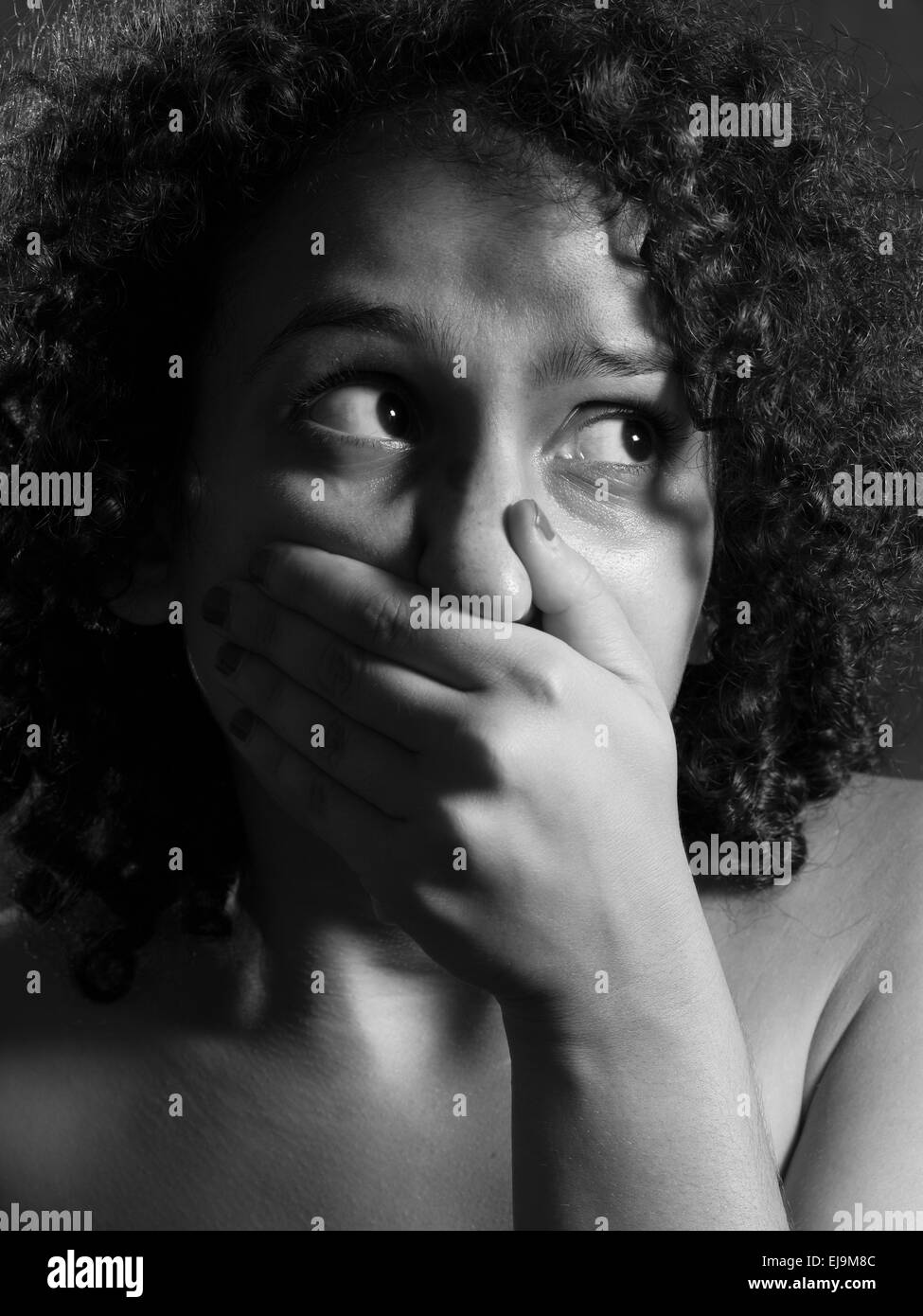 Fearful hi-res stock photography and images - Alamy