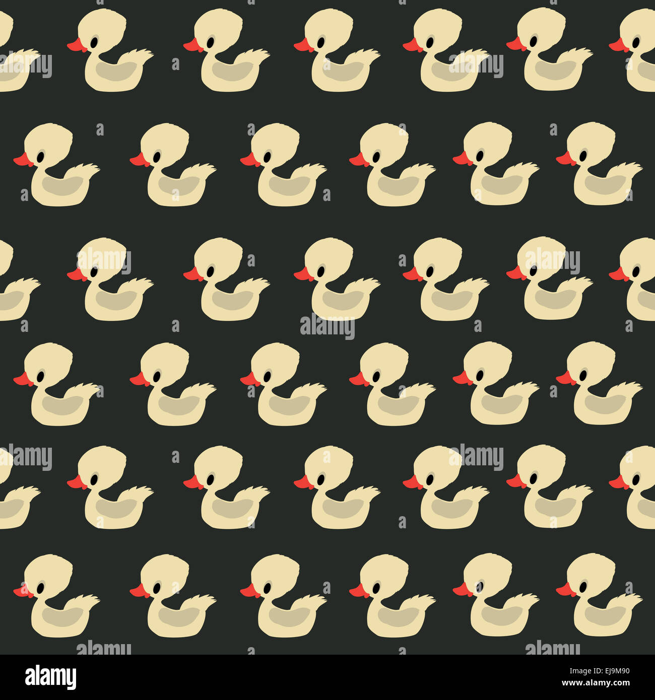 Seamless duck pattern Stock Photo - Alamy