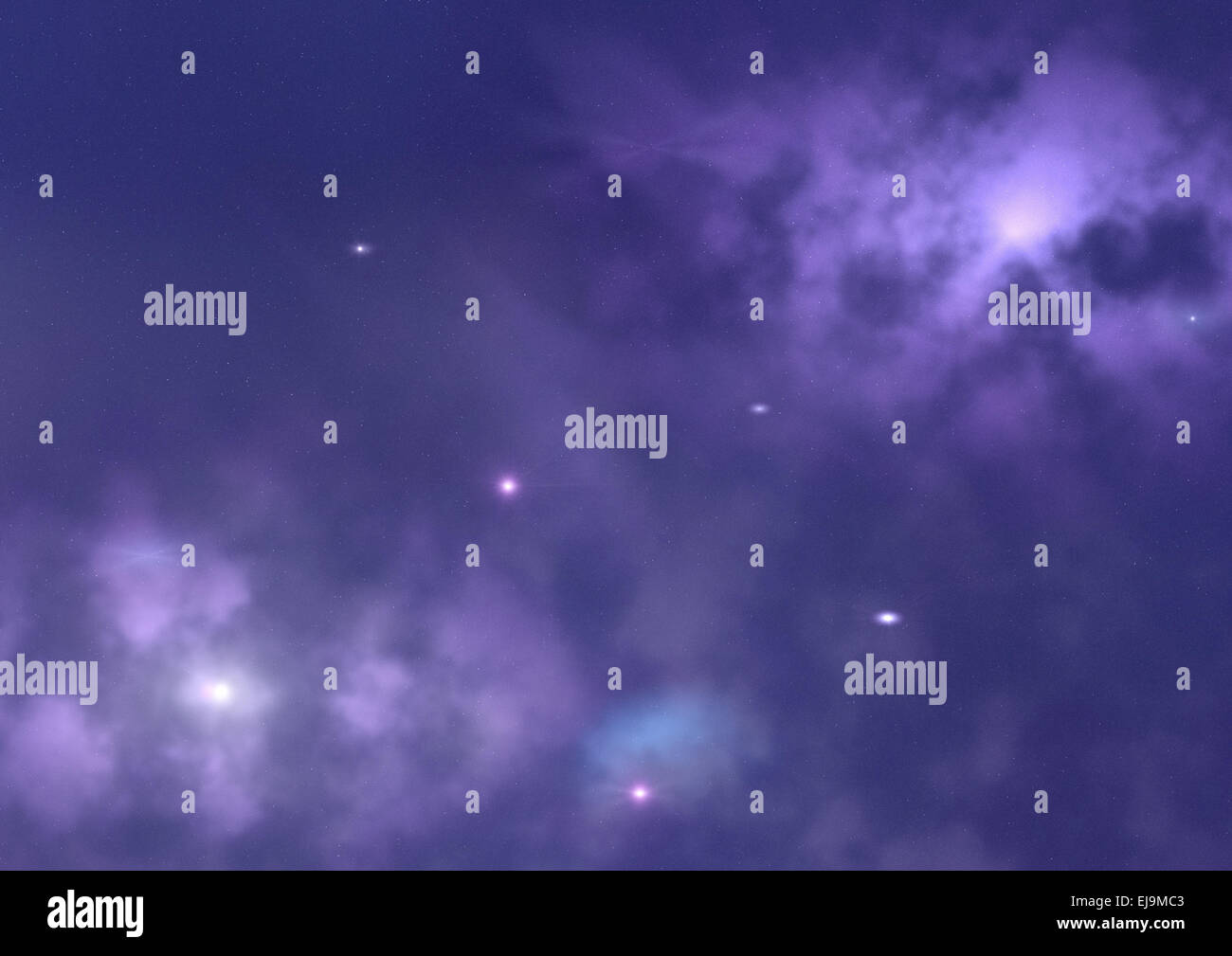 Small part of an infinite star field Stock Photo - Alamy