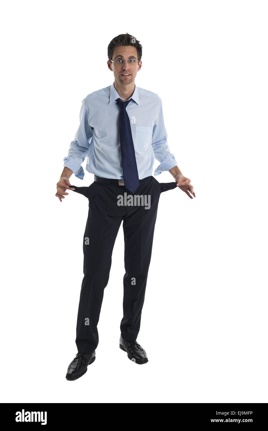 Man empty pockets hi-res stock photography and images - Alamy
