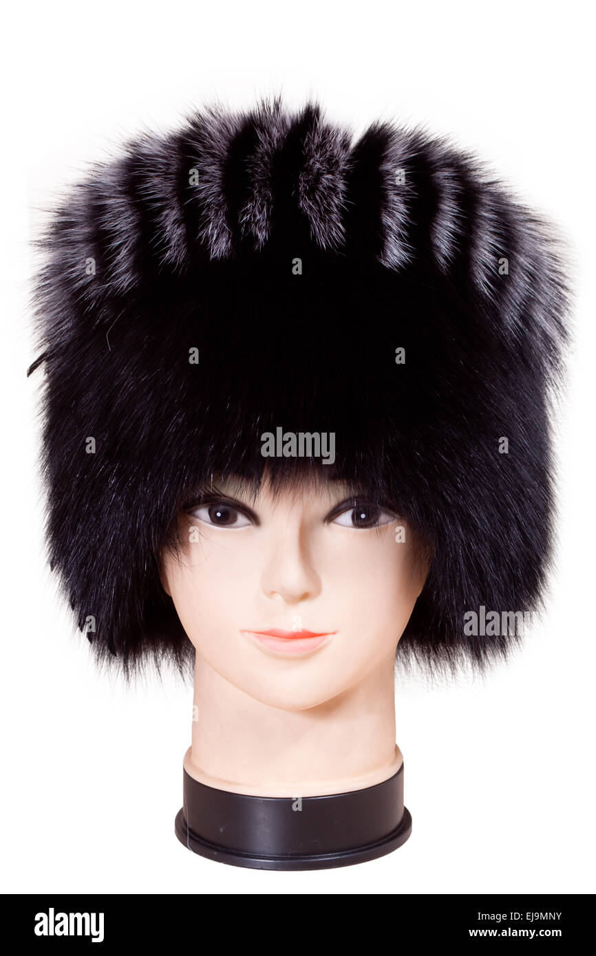 Coat with fur collar Cut Out Stock Images & Pictures - Alamy