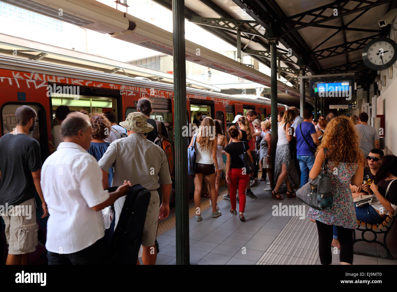 Athens metro hi-res stock photography and images - Alamy