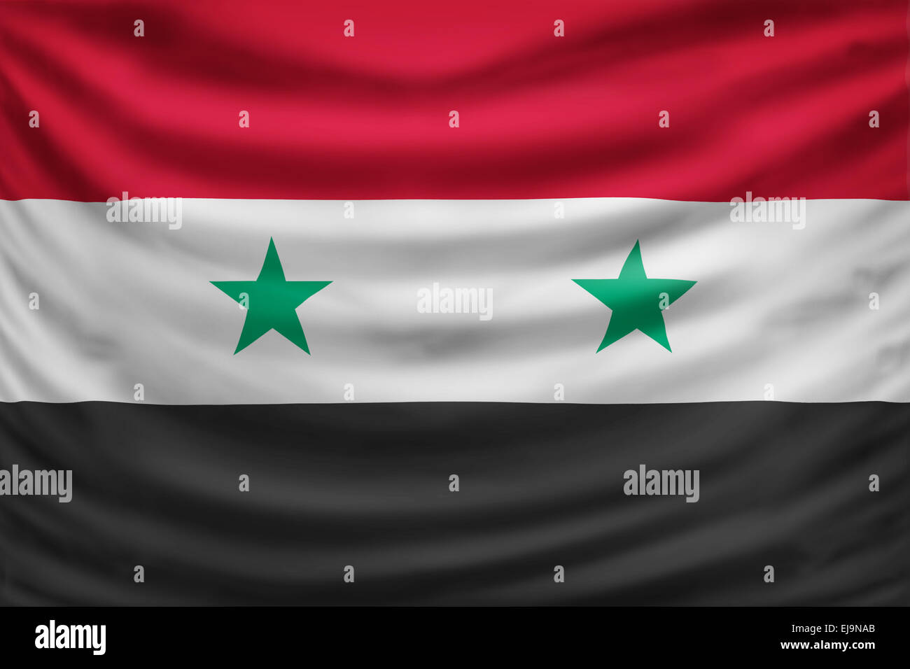 Satin texture syrian flag hi-res stock photography and images - Alamy