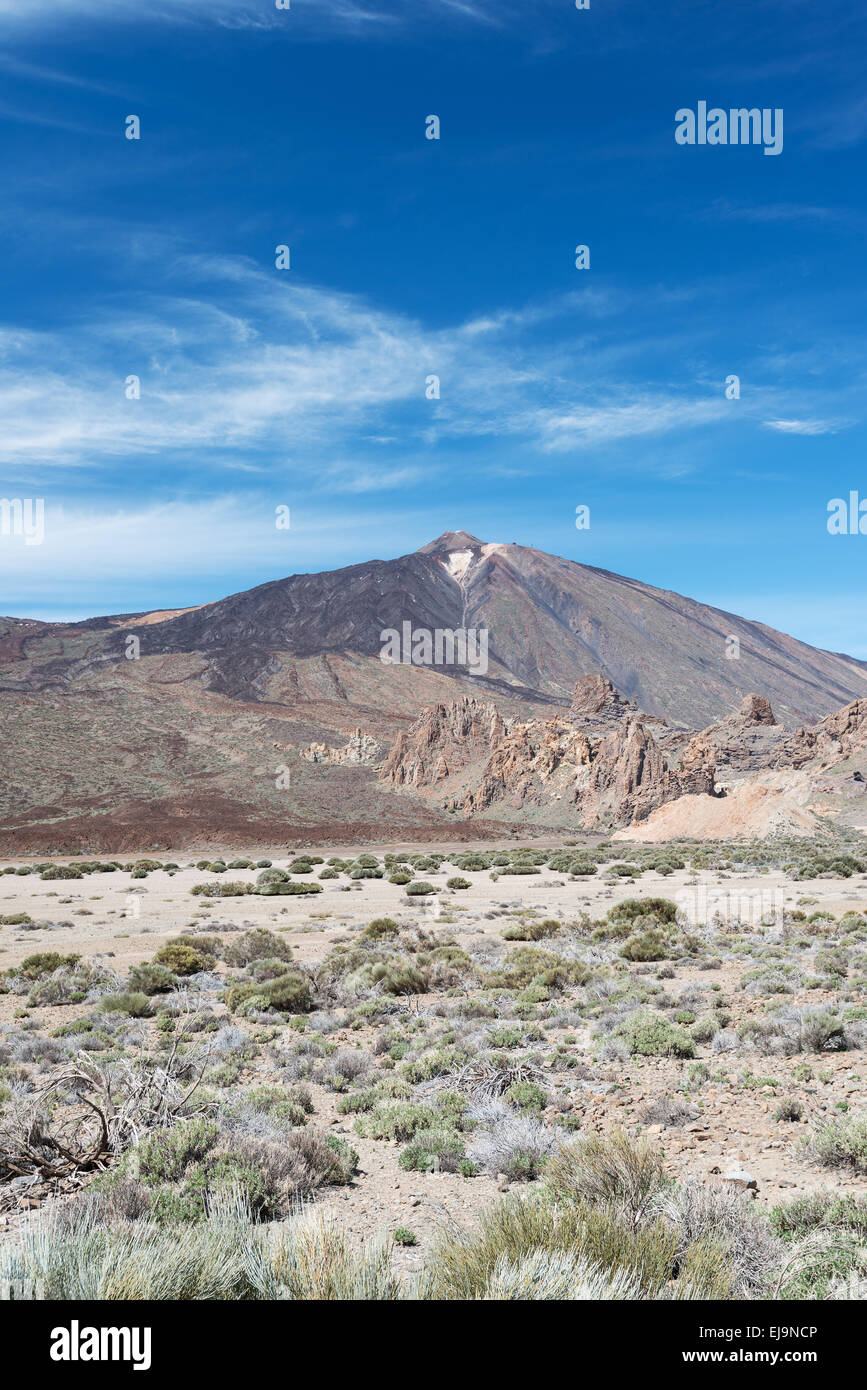 Teide volcano at National Park Stock Photo - Alamy