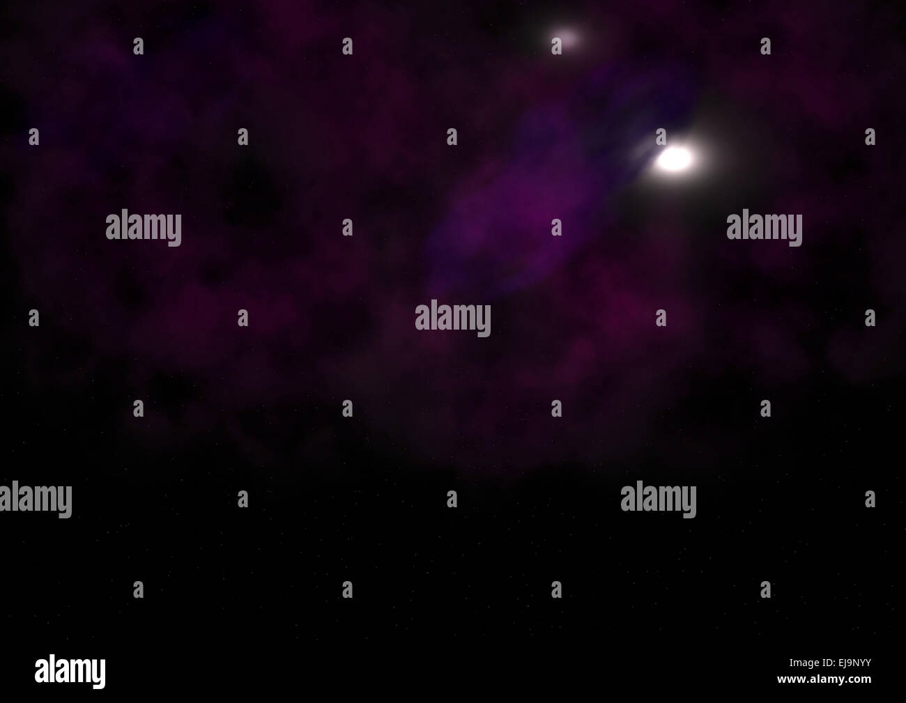 Being shone nebula Stock Photo - Alamy