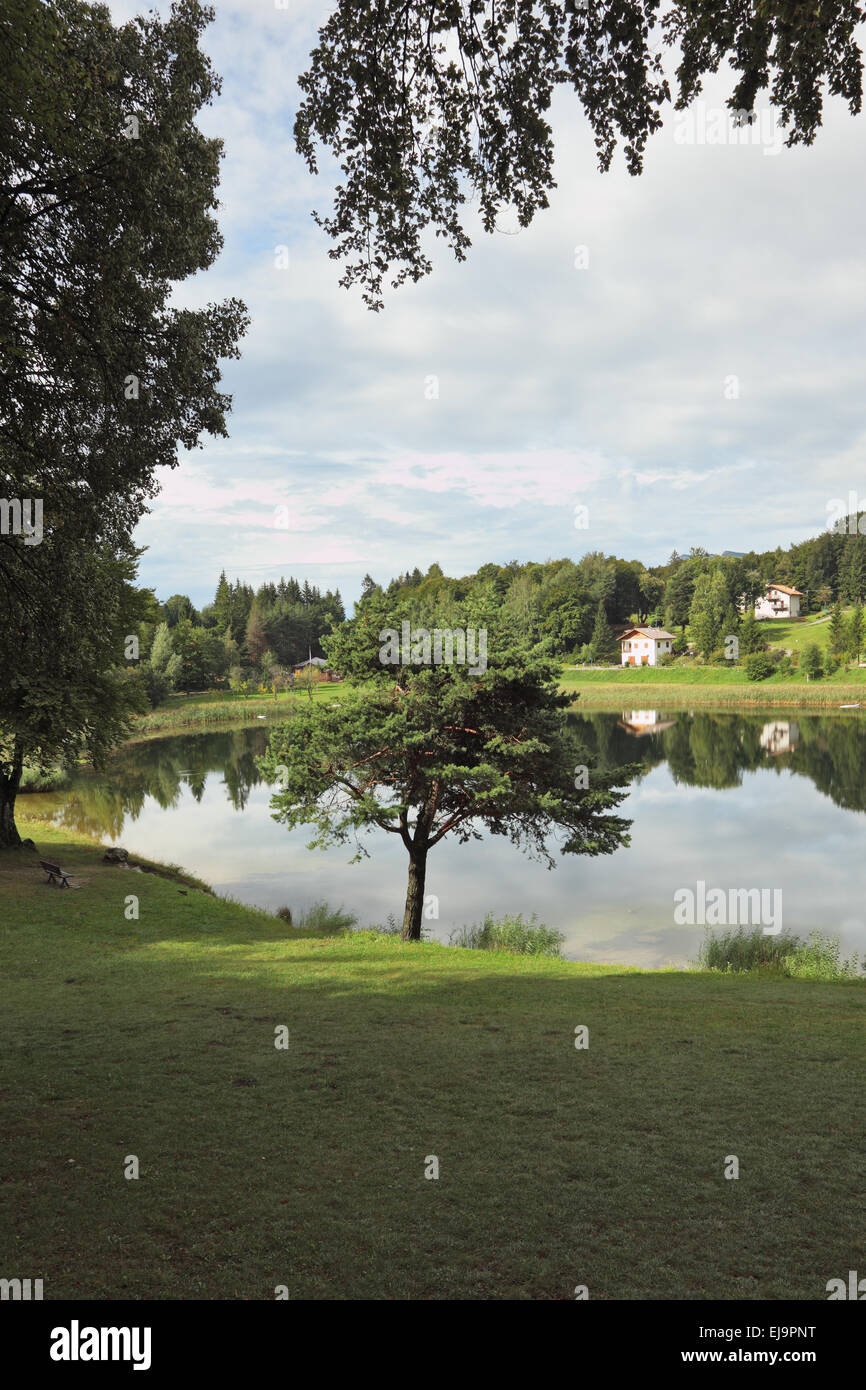 Picturesque landscape pond fishing hi-res stock photography and images ...