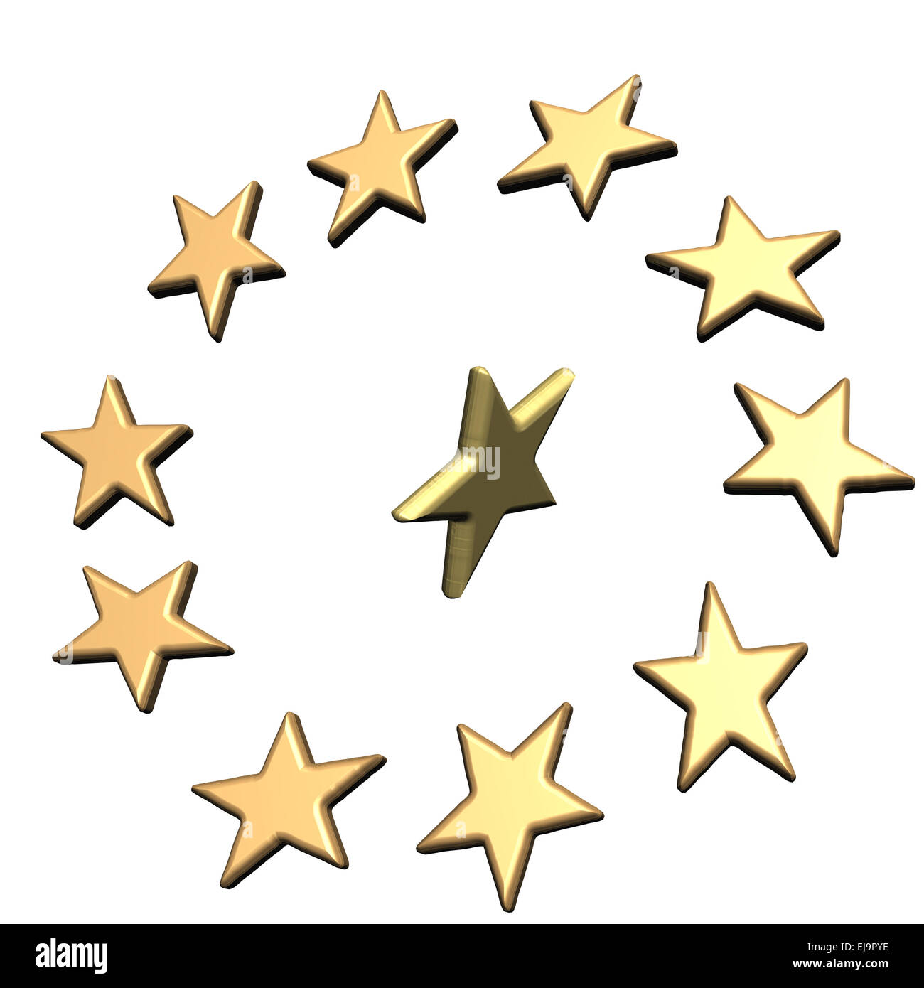 Shiny gold star small stars Cut Out Stock Images & Pictures - Alamy