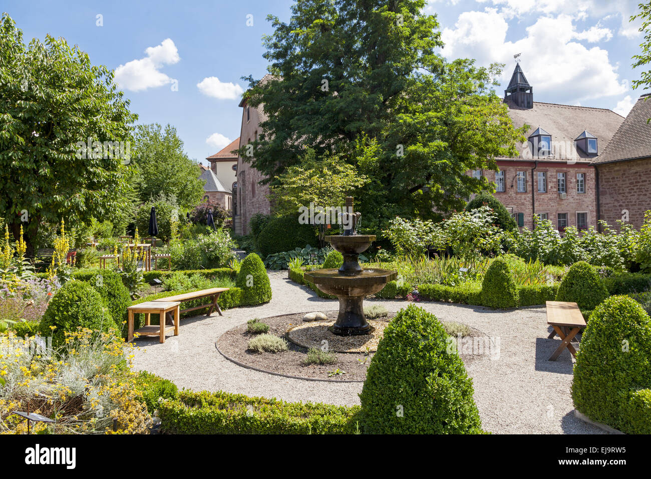 Monastery garden hi-res stock photography and images - Alamy