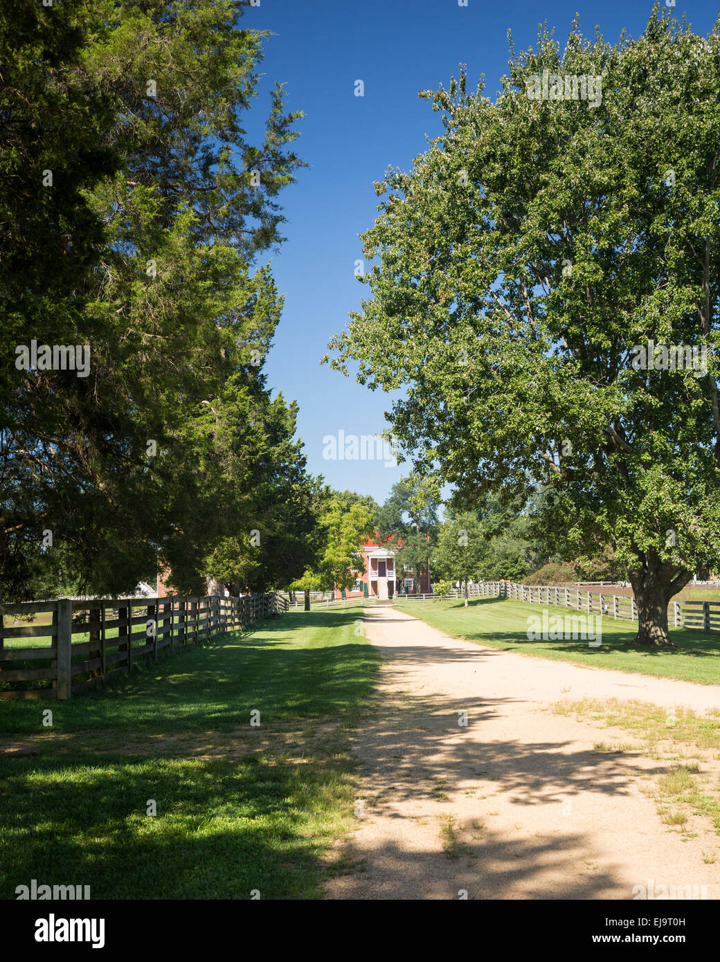 Appomattox County Courthouse National Park Stock Photo - Alamy