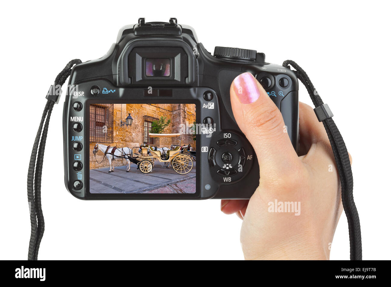 Street view town in Cut Out Stock Images & Pictures - Alamy