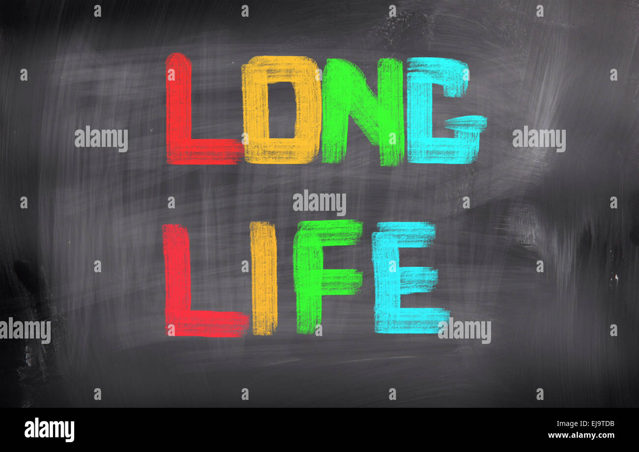 Long Life Concept Stock Photo - Alamy