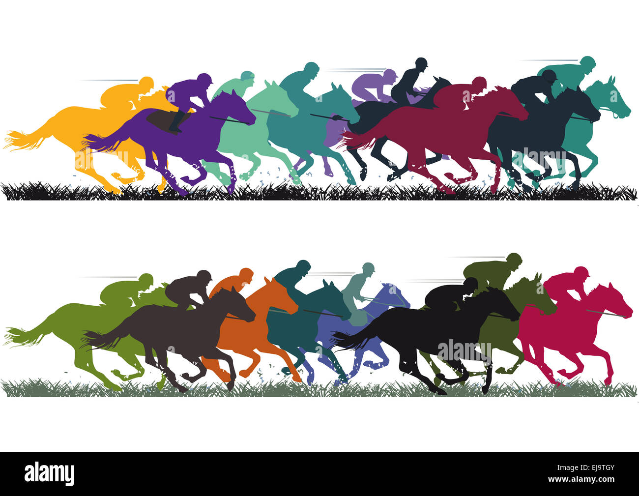 Rennen horse hi-res stock photography and images - Alamy