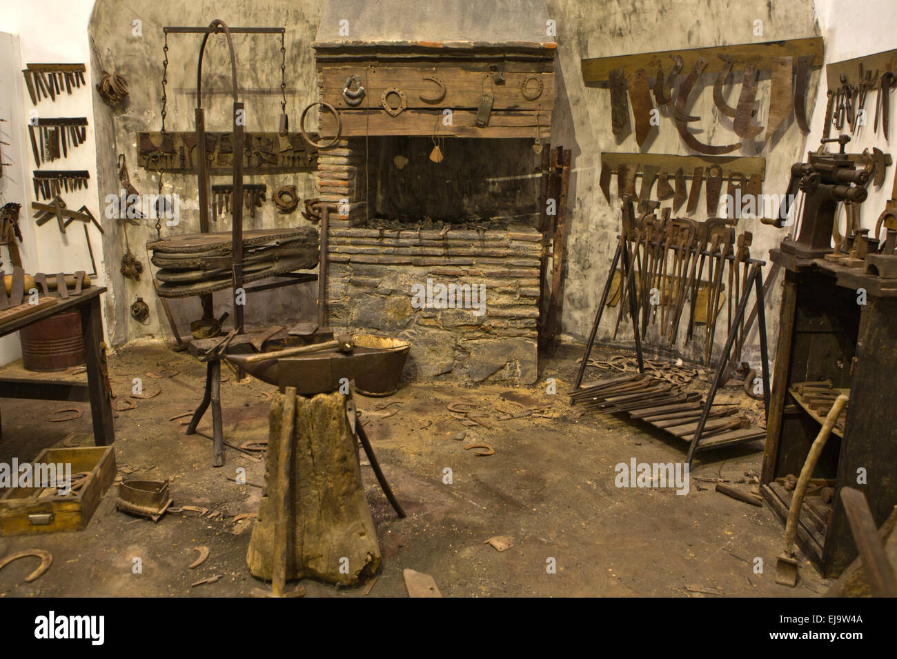 Old blacksmith hi-res stock photography and images - Alamy
