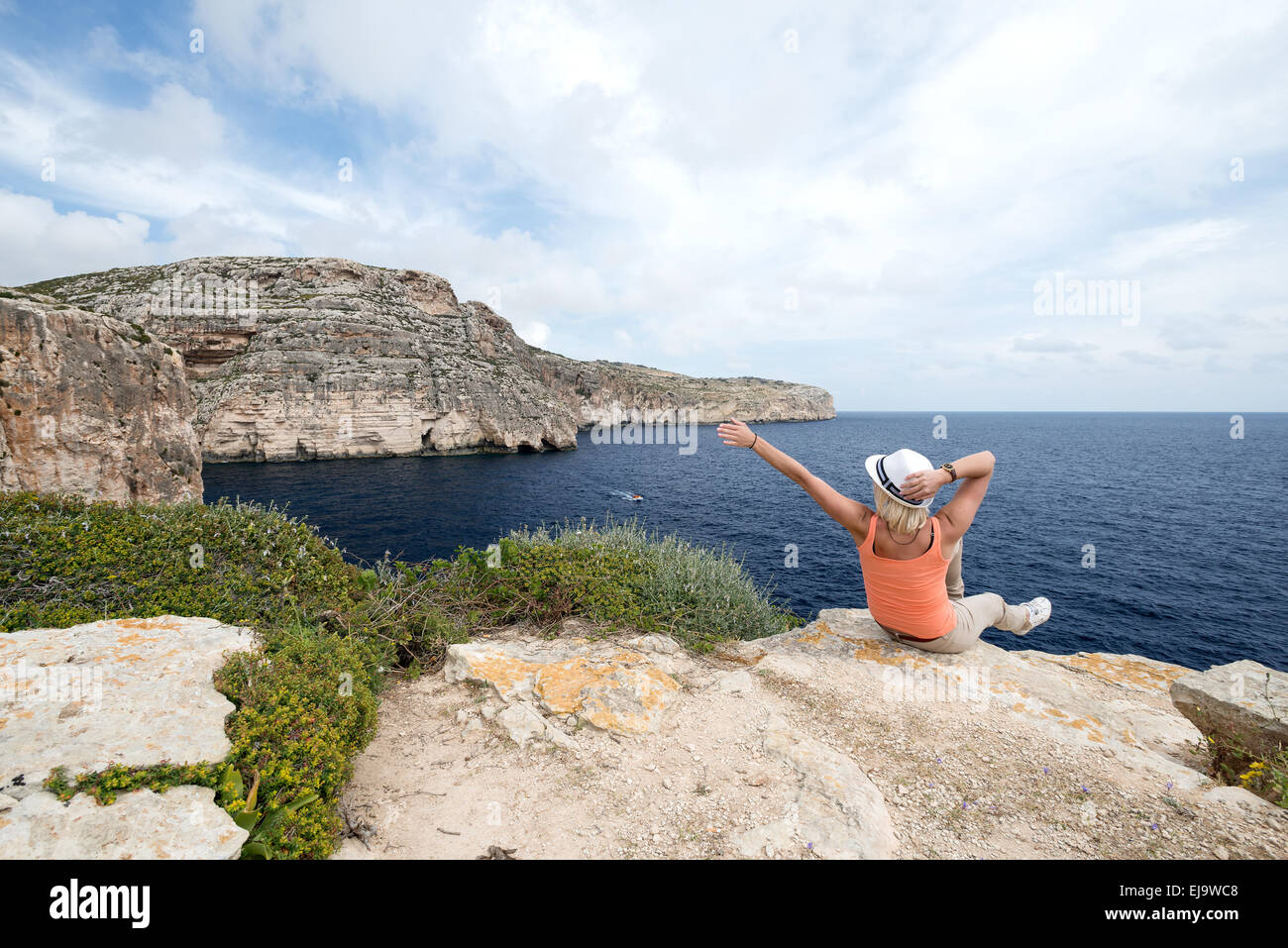 Looking back from sea hi-res stock photography and images - Alamy