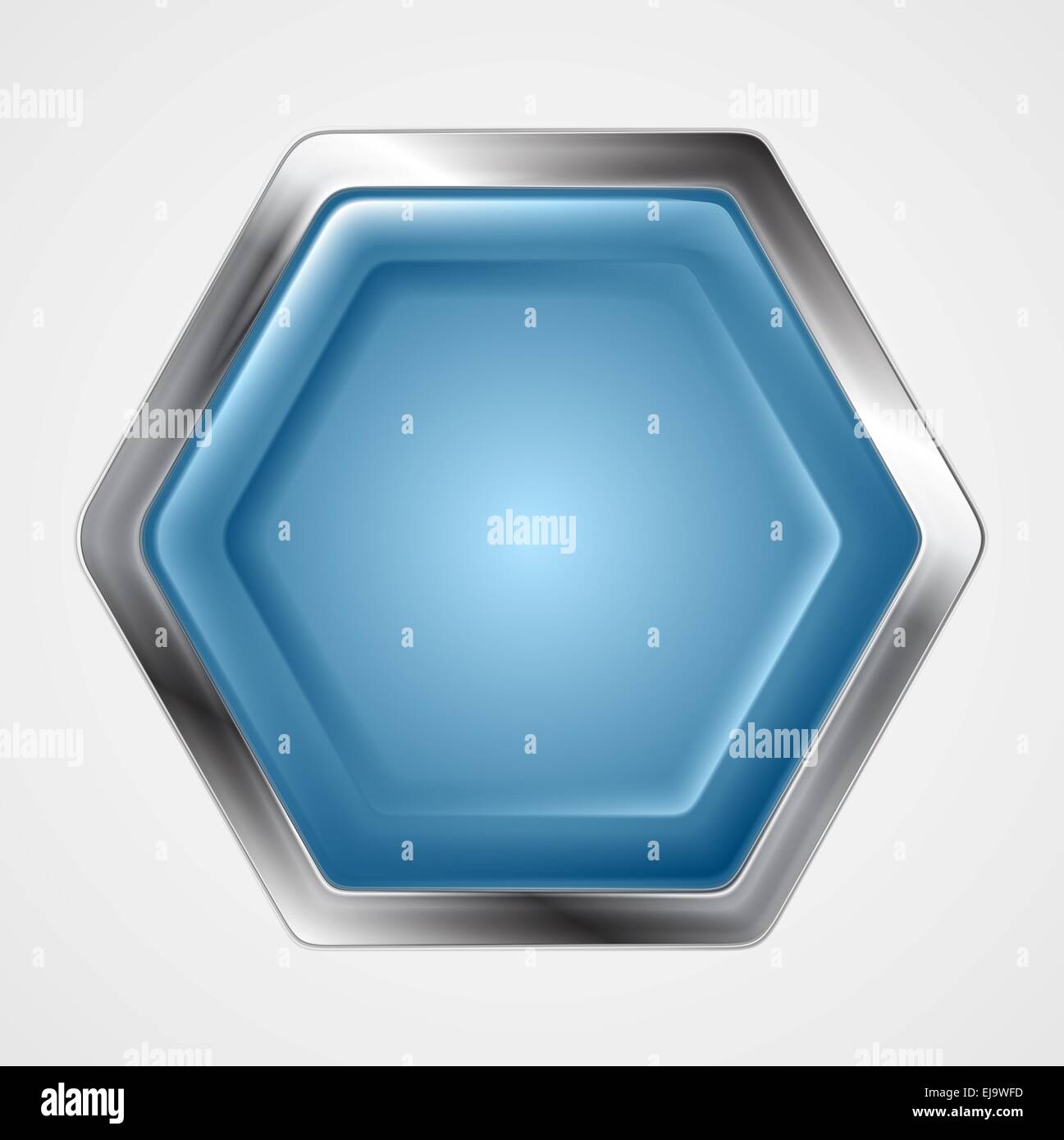 Hexagon logo hi-res stock photography and images - Alamy