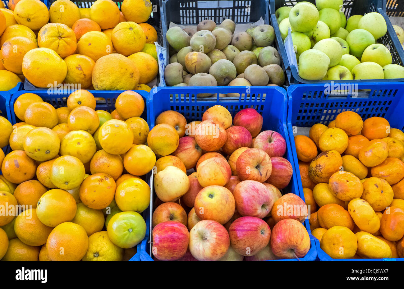 Selection of fruits Stock Photo - Alamy