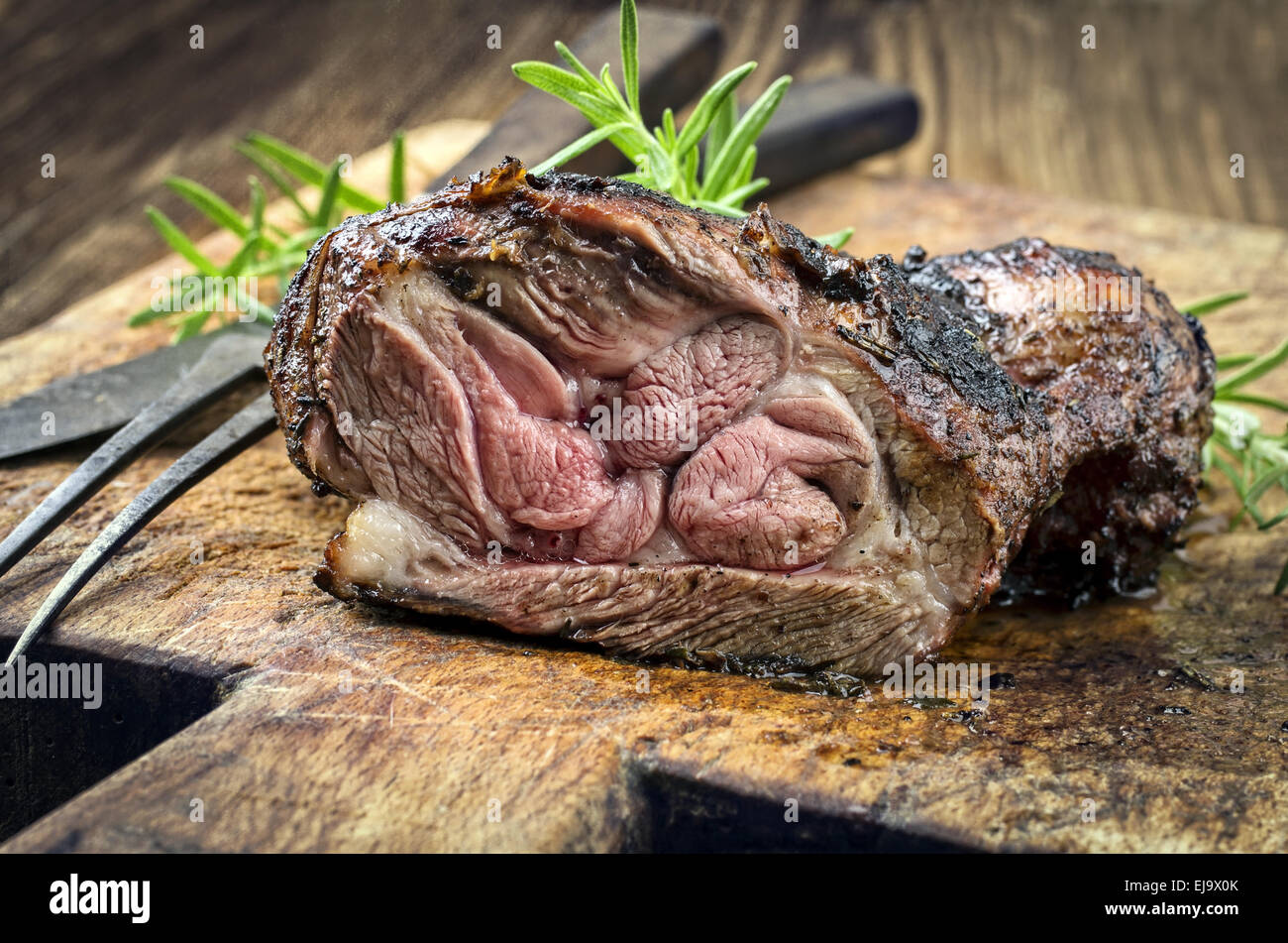grilled lamb Stock Photo - Alamy
